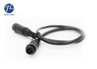 China 25M Shielded M12 Extension Cable 5 Pin Plug And Play For Surveillance CCTV System for sale