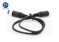 China 7 Pin Connector M12 Extension Cable Black PVC Shielding For 12V 24V Car Camera for sale