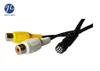 China Watertight BNC Rear View Camera Cable With PVC Insulation for sale