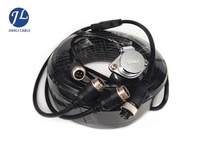 China Vehicle Reversing Camera Extension Cable With Heavy Duty 5 Pin Connector for sale
