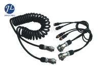 China Waterproof 5 Pin Rear View Camera Cable  Kit For Video Power GND And Shield Signal for sale