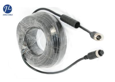 China OEM 4 PIN Male To Male Aviation Cable Rear View Camera Extension Cable for sale