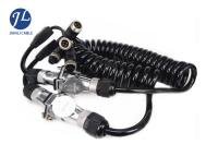 China CCTV DVR Dual Camera Extension Cable For Cars 7PIN Trucks to Trailers Caravans for sale