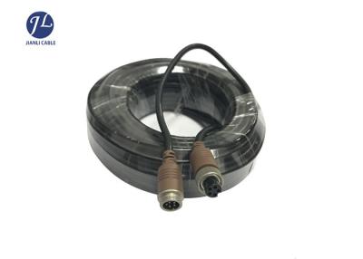 China IP65 5 Pin Female To Male Aviation Cable PVC Insolation For Car Rearview Camera for sale