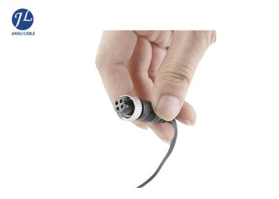 China Waterproof 10 Meters Aviation Cable 4 Pin Screw Connector For Spliter Monitoring Camera for sale