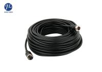 China Waterproof 10 Meters Aviation Cable 4 Pin Screw Connector For Spliter Monitoring Camera for sale