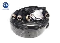 China Vehicle Backup Camera Wireless 5 Pin Matal Cable Spirale Remorque With 2CAMS for sale