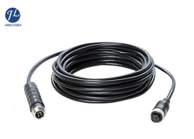 China High Transmission 4 Pin Screw Connector Cable for School Bus Camera Security Monitor System for sale