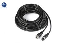 China Rear View Camera Cable Of 4 Pin Female Connector Aviation Plug Extension Cord for sale