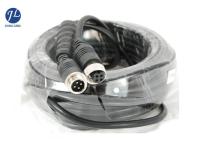 China Rear View Camera Cable Of 4 Pin Female Connector Aviation Plug Extension Cord for sale