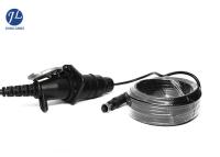 China Reversing Camera Extension Cable Trailer Camera Video Cable With 7 Pin Plastic Plug for sale