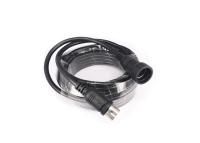 China Black Plastic 13 Pin Din Cable , Waterproof DIN Amplifier Cable for sale