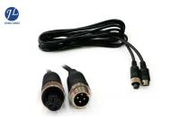 China Waterproof Shielding Truck Trailer Aviation Cable , Rear View Camera 4 Pin Cable for sale