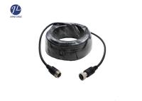 China Pure Copper Waterproof IP67 GX12 6-Pin Aviation Extension Cable For Rear View Camera for sale
