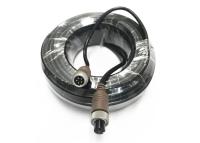 China Five Pin Aviation Connector Cable Black Color Total Length 10M ISO9001 for sale