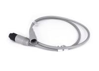 China 4M 6 Pin Metal Connector Coiled Trailer Cable For Bluetooth Camera for sale