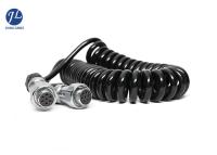 China Metal 7pin Connector Car Camera System Rear View Camera Cable  For Recovery Truck Vehicle for sale