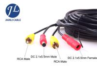 China 6M RCA Video Cable For Car Rear View Backup Camera Bus Truck Caravan 12V-24V for sale