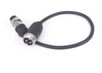 China Waterproof Rear View Camera System Aviation Cable , 3PIN M16 Male To Female Cable for sale