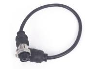 China Waterproof Rear View Camera System Aviation Cable , 3PIN M16 Male To Female Cable for sale