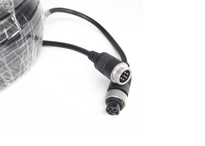 China OEM Waterproof Eletrical Extension Video 6 Pin Cable for Car Reserving Camera for sale