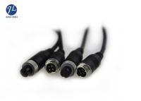 China 4 Copper Pin Connector Extension Aviation Cable With Waterproof Jacket for sale