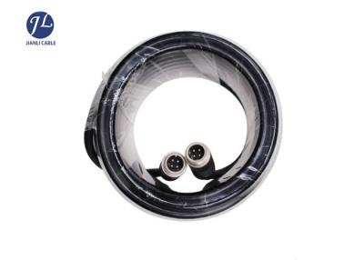 China Customize IP67 4PIN 12MM Male To Male Extension Cable For Heavy Duty Vehicles Camera for sale