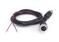 China Car Waterproof Rear View Safety 4 Pin Backup Camera System Aviation Cable for sale