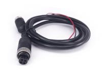 China Car Waterproof Rear View Safety 4 Pin Backup Camera System Aviation Cable for sale