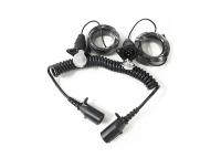 China Waterproof Shield 2 Channel 5 Pin Rear View Camera Cable for sale
