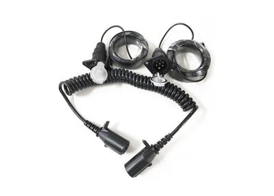 China GX16 4 Video Inputs 7 Pin Metal Plug Trailer Camera Cable for sale