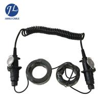 China Male To Female 7 Pin Hidden Car Camera Extension Cable for sale