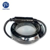 China Waterproof IP67 Aviation 4 PIN 12MM Male To Male Cable For Heavy Duty Vehicles Camera for sale