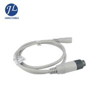 China 15CM Waterproof IP67 6 Pin S Video Connector Male To Female Cable For Backup Camera System for sale
