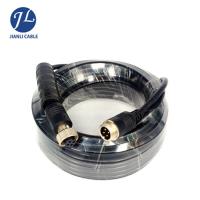 China Vehicle Heavy Duty Front Sensors Car Waterproof 4 Pin mini Din Male Car Rear View Safety Cable for sale