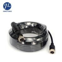 China Vehicle Heavy Duty Front Sensors Car Waterproof 4 Pin mini Din Male Car Rear View Safety Cable for sale