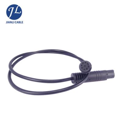 China Waterproof Rear View Camera System 9 PIN GX16 Aviation Cable , Male To Female Cable for sale