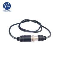 China 30CM 2 Pin CCTV Camera Extension Cable with GX12 Aviation Connector for sale