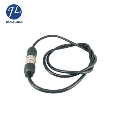 China 30CM 2 Pin CCTV Camera Extension Cable with GX12 Aviation Connector for sale