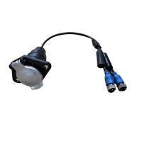 China Male To Female 7 Pin OD 5.0MM Aviation Video Cables for sale