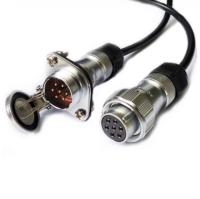 China Customized Auto Rear View Camera Cable Set For 3 Cameras Caravan Reversing Truck System for sale
