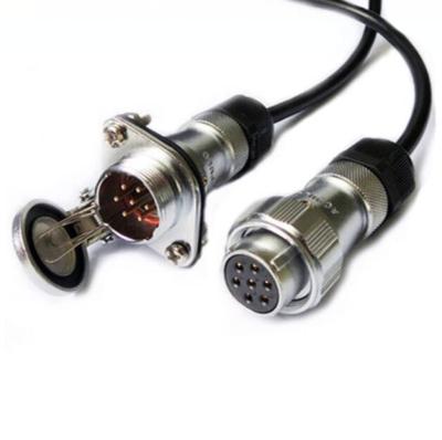 China Customized Auto Rear View Camera Cable Set For 3 Cameras Caravan Reversing Truck System for sale