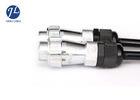 China Truck Rear View Camera System Coiled Trailer Wire Heavy Duty Metal Connectors for sale