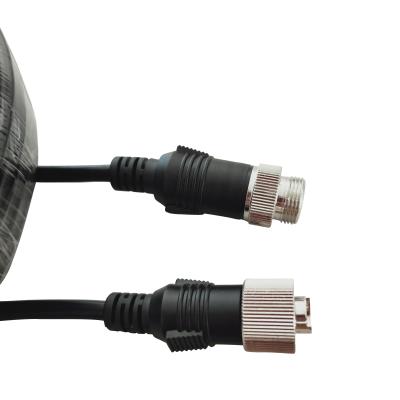 China Plastic Connector 4 Pin Reverse Camera Cable For Electric Transport Vehicle for sale