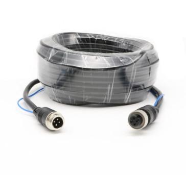 China GX12 4 Pin Aviation Cable For Truck Rear View Backup Camera System for sale