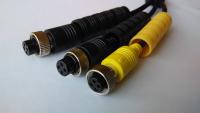China Female To Female BNC Connector CCTV Coaxial Cable OD 8.0mm for sale
