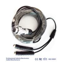China Waterproof Car Rear View Backup Camera Cable 5 Pin Female To Female Trailer for sale