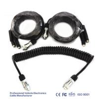 China Waterproof Car Rear View Backup Camera Cable 5 Pin Female To Female Trailer for sale