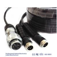 China Waterproof Car Rear View Backup Camera Cable 5 Pin Female To Female Trailer for sale