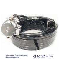 China 10M Din Male To Male Car Reversing Camera Cable With 7 Pin Plastic Core for sale